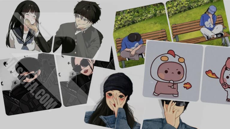10 PP Couple Anime Terpisah Aesthetic untuk Pacar atau Sahabat Ber 2 ...